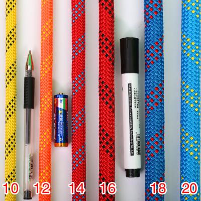 Cina 8mm-20mm Polipropilene corda blu di soccorso Solid Braid Polipropilene corda in vendita