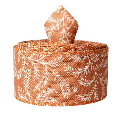 China Dankeschönstag Druckband aus Klappe 63mm Personalisiertes Baumwollband zu verkaufen