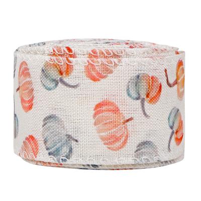 China Dankeschönstag Druckband aus Klappe 63mm Personalisiertes Baumwollband zu verkaufen