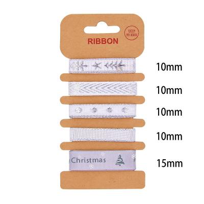 China ODM polyester lint 2mm 10mm 15mm kerstcadeau wrap lint Te koop