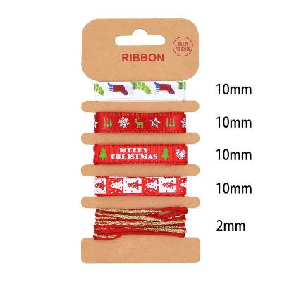 China ODM polyester lint 2mm 10mm 15mm kerstcadeau wrap lint Te koop