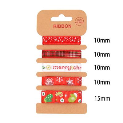 China ODM polyester lint 2mm 10mm 15mm kerstcadeau wrap lint Te koop