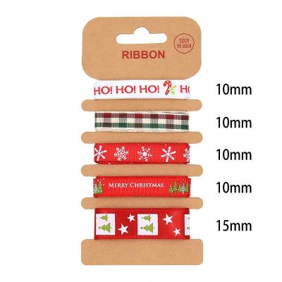 China ODM polyester lint 2mm 10mm 15mm kerstcadeau wrap lint Te koop
