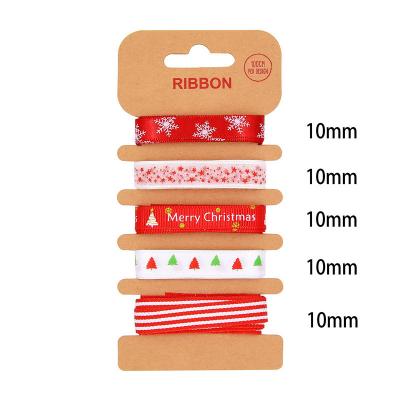 China ODM polyester lint 2mm 10mm 15mm kerstcadeau wrap lint Te koop