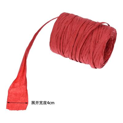 China 5mm*100m Kleurpapier touw Eco-vriendelijk DIY Twisted Paper String Te koop