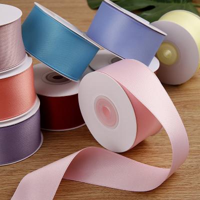 Cina 5mm-50mm poliestere cotone semplice nastro da maglieria nastro di cotone personalizzato per imballaggio regalo in vendita