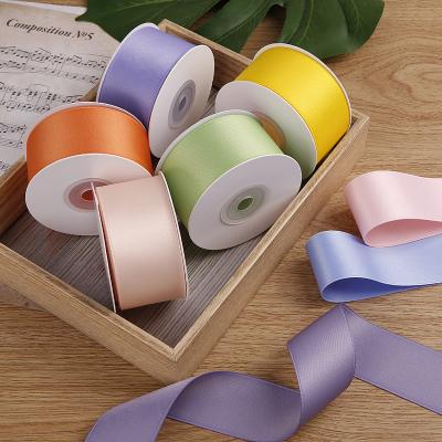 Cina 5mm-50mm poliestere cotone semplice nastro da maglieria nastro di cotone personalizzato per imballaggio regalo in vendita