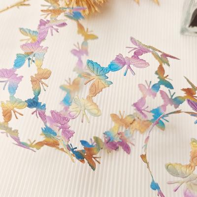 Cina 2cm*25y nastro di farfalla ad ultrasuoni per imballaggi regalo e accessori di abbigliamento in vendita