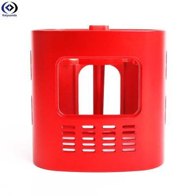 China Red Color Single Cavity Custom Plastic Injection Molding Plastic Moulded Parts for sale
