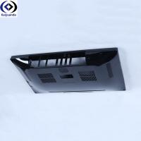 China Gloss Surface Black ABS Injection Molding Components For Computer Back Shell for sale