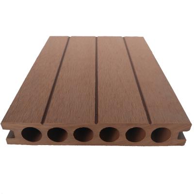 China W54 DIY 3D Wpc Decking Floor Outdoor Wood Plastic Composite China for sale