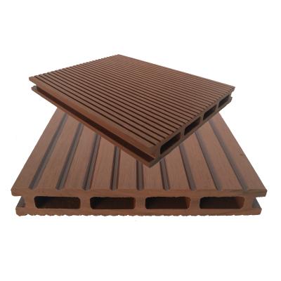 China Outdoor non-fading fast delivery moulded  CE plastic wood compents decking for sale