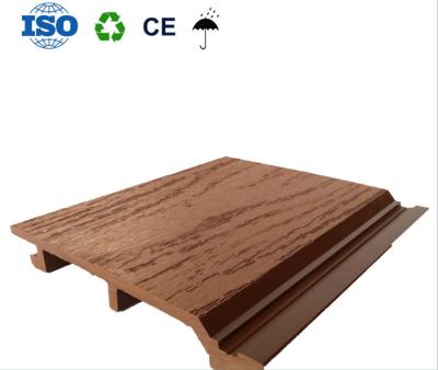 China Wood plastic wall panel, wood plastic roof panel, wall hanging tile, environmental protection pe composite board for sale