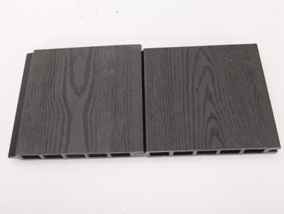 China Hollow lock floor plastic wood simulation composite floor wpc wood plastic outdoor special for sale