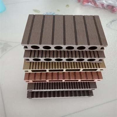 China Outdoor courtyard terrace garden anti-corrosion plastic board 140*25 outdoor balcony ecological wooden floor for sale