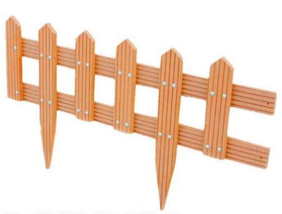 China Plastic wood guardrail landscape material Environmental protection safety Square, park, WPE plastic wood fence for sale