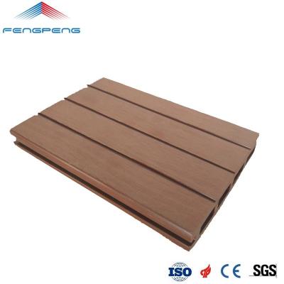 China Factory Wood Plastic Composite Outdoor Wood Grain Flooring WPC Deck Board for sale