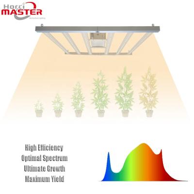 Cina luci progressive di alluminio crescenti delle luci IP65 della serra 640W per le piantine del pomodoro in vendita