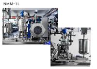 China 2.2kw Ceramic Rotors Laboratory Bead Mill for Nano Grinding 0.5L for sale