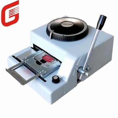 China 1/7 Inch Character Interval 72 Letter Dog Tag ID Metal Tag Punching Machine Embossing Machine for sale