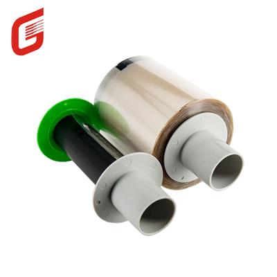 China Private Mould Compatible Retransfer Film Ribbon 84053 voor Fargo HDP 5000 Printer 1500 Images/Roll Te koop