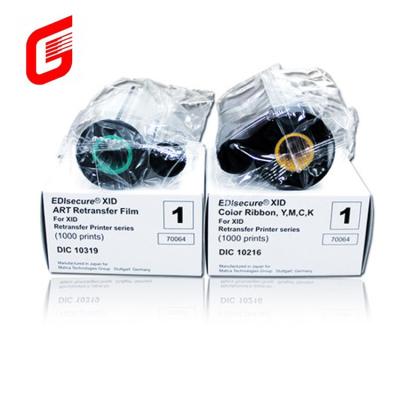 Cina Stampa carta Matica Edisecure XID8300 con nastro a colori DIC10216 e stampe a pellicola DIC10319 in vendita