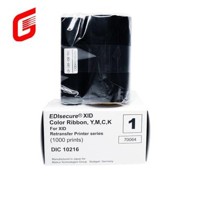 Cina Stampa carta Matica Edisecure XID8300 con nastro a colori DIC10216 e stampe a pellicola DIC10319 in vendita