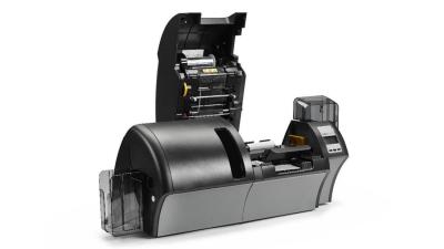China 150/100 Input/Output Hopper Zebra ZXP Series 9 Retransfer ID IC Card Printer met 1- Te koop
