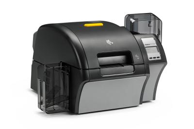 China 150/100 Input/Output Hopper Zebra ZXP Series 9 Retransfer ID IC Card Printer met 1- Te koop