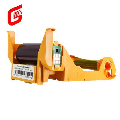 Cina Zebra ZXP Serie 3 Stampanti di carte YMCKO Nastro a colori 800033-840CN Larghezza 9 mm in vendita