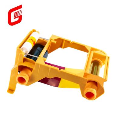 Cina Zebra ZXP Serie 3 Stampanti di carte YMCKO Nastro a colori 800033-840CN Larghezza 9 mm in vendita