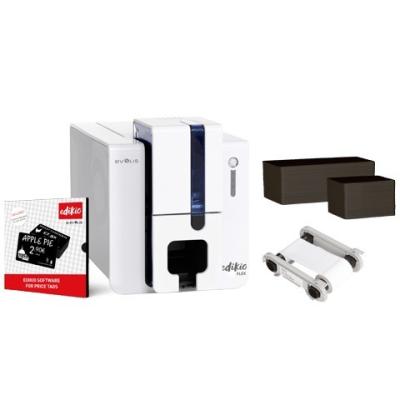 China Evolis Edikio FLEX 12 Dots/mm 300dpi USB Ethernet Hotel Card Printer High Definition for sale