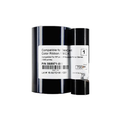 Cina Alta compatibilità DataCard compatibile YMCK Color Ribbon / Retransfer Film 568971-001 in vendita