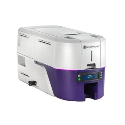 China Stock Entrust Sigma DS3 Dual Sided or Single Sided Smart Business ID Rfid Card Printer for sale