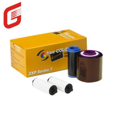 China 9mm breedte compatibel YMCKO Kleur lint 2000 afdrukken voor Zebra kaart printer 800077-761 Te koop