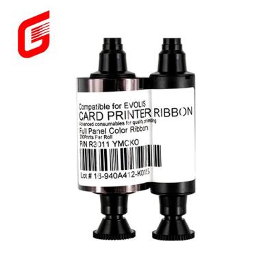 Cina Evolis Pebble 4 originale Stampa Nastro R3011 YMCKO 200 Stampe per risultati coerenti in vendita