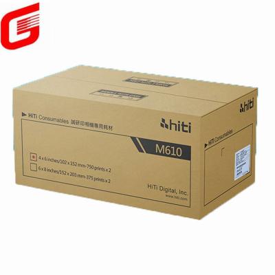 China Top- Photo paper and ribbon print kit for Hiti M610 photo printer superior performance for sale