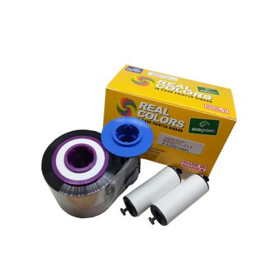 中国 ゼブラ対応 9mm 幅リボン 5000 枚印刷 800077-711 ZXPシリーズ7 プリンター 販売のため