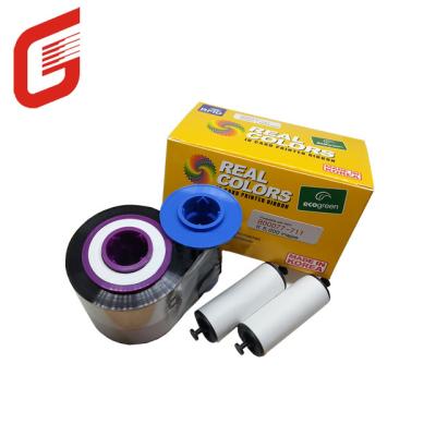 中国 ゼブラ対応 9mm 幅リボン 5000 枚印刷 800077-711 ZXPシリーズ7 プリンター 販売のため