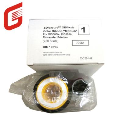 China XID8300 Color UV Ribbon DIC10313 YMCK-UV for XID 8600 Card Printer Nylon Material for sale
