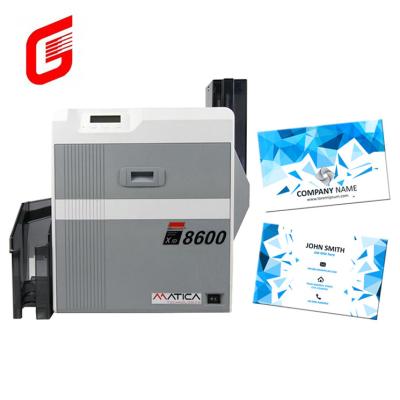 Cina Matica EDIsecure XID8600 600 DPI Doppia parte Retransfer Card Printer per il tuo business in vendita