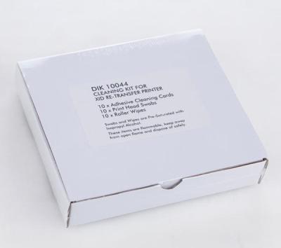 Chine Le kit de nettoyage des imprimantes de cartes XID Retransfer avec 10 lingettes à rouleaux garantit une longue durée de vie à vendre