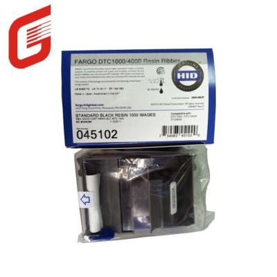 China 1000 Images Standard 45102 Black Ribbon for DTC1000 DTC1250e Card Printer and Durable for sale