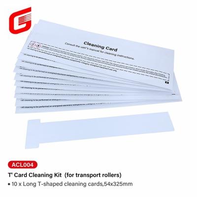 Cina Stampante di schede ACL004 Alcohol Cleaning T Card per Evolis Primacy Zenius Elypso Badgy100 Badgy200 in vendita