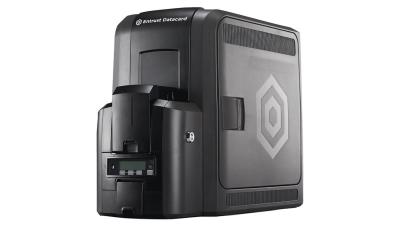China Datcard CR805 600 dpi Dual Sided Rfid Retransfer ID Business Card Printer Entrust for sale