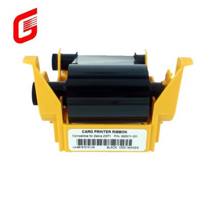 Cina Zebra ZXP Serie 3 Black Ribbon 800011-101 per 1000 Stampe di schede intelligenti per business in PVC in vendita