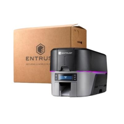 China Smart Choice Entrust Sigma DS3 Impressora de cartão de identificação comercial inteligente unilateral com SDK à venda