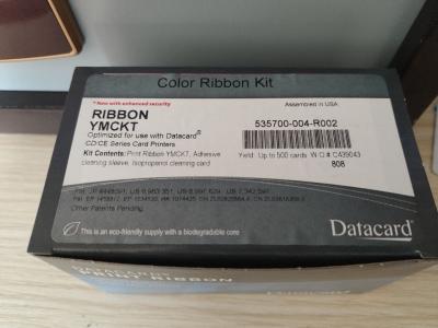 Cina 535700-004-R002 CD800 Nastro a colori per stampante con materiale di nylon e 500 immagini/rollo in vendita