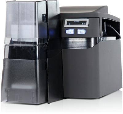 Cina Velocità di stampa in nero 6 secondi per carta HID Fargo DTC4250e Stampa doppia facciata di carte d'identità in vendita