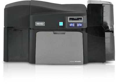 Cina Velocità di stampa in nero 6 secondi per carta HID Fargo DTC4250e Stampa doppia facciata di carte d'identità in vendita